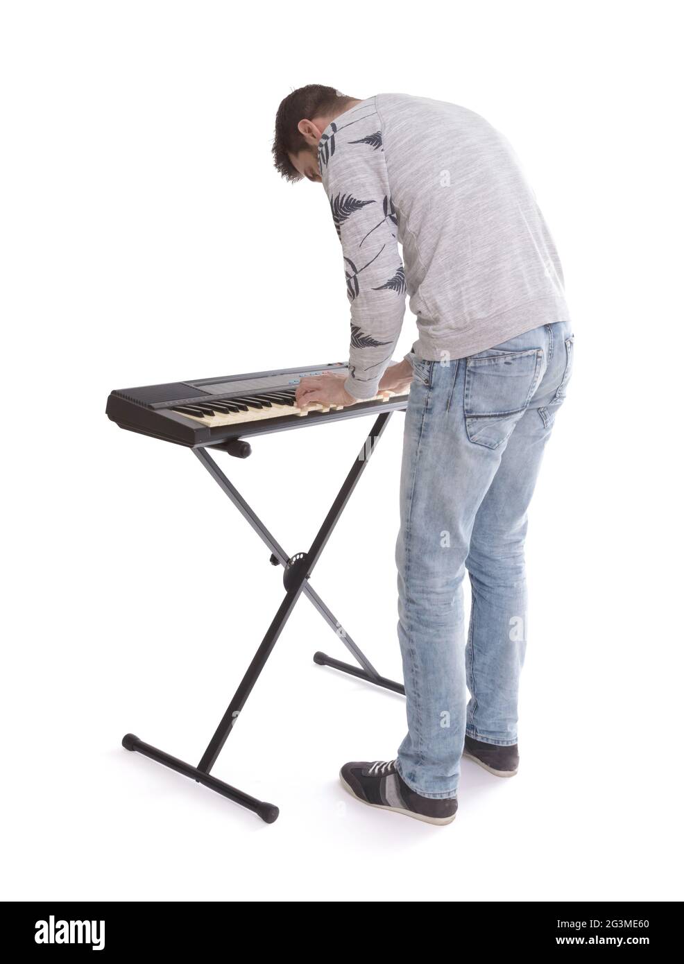 Synth keyboard Cut Out Stock Images & Pictures - Alamy