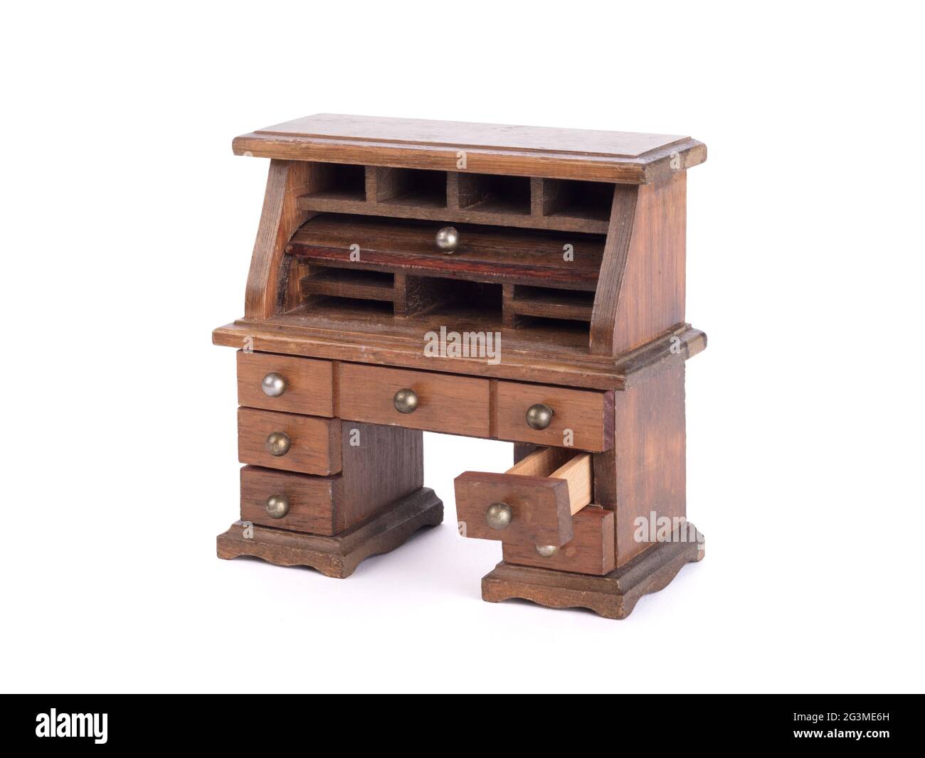 Small vintage desk Stock Photo - Alamy