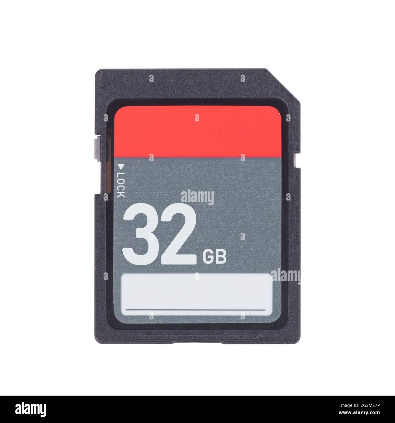 Memory card isolated on white background - 32 Gigabyte Stock Photo - Alamy