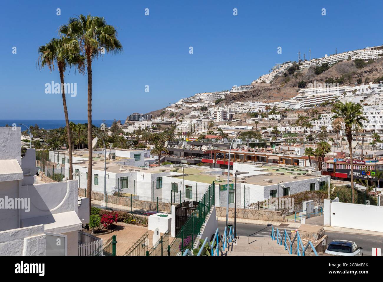 The village of Puerto Rico in Gran Canaria, Spain Stock Photo - Alamy