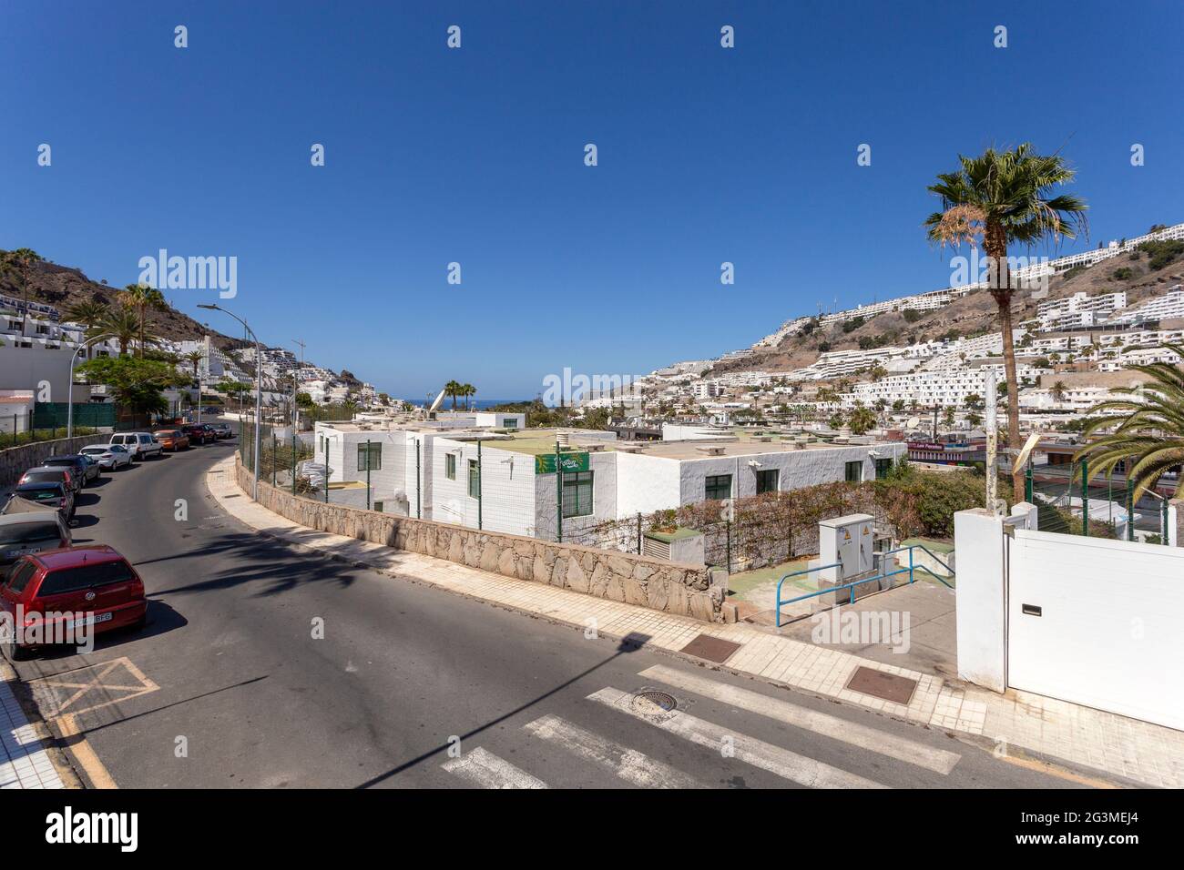 The village of Puerto Rico in Gran Canaria, Spain Stock Photo - Alamy