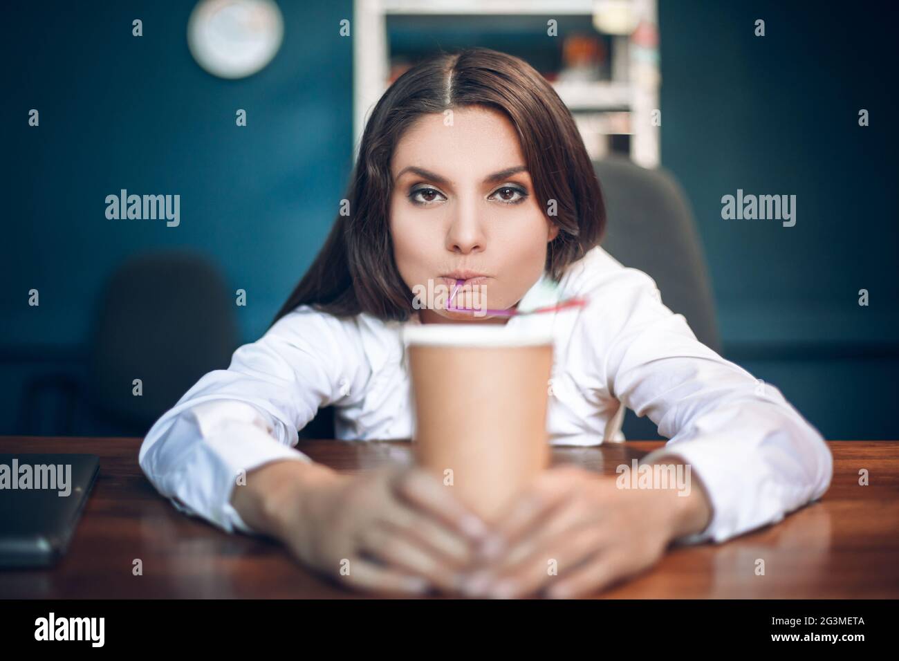 Tired lady hi-res stock photography and images - Alamy