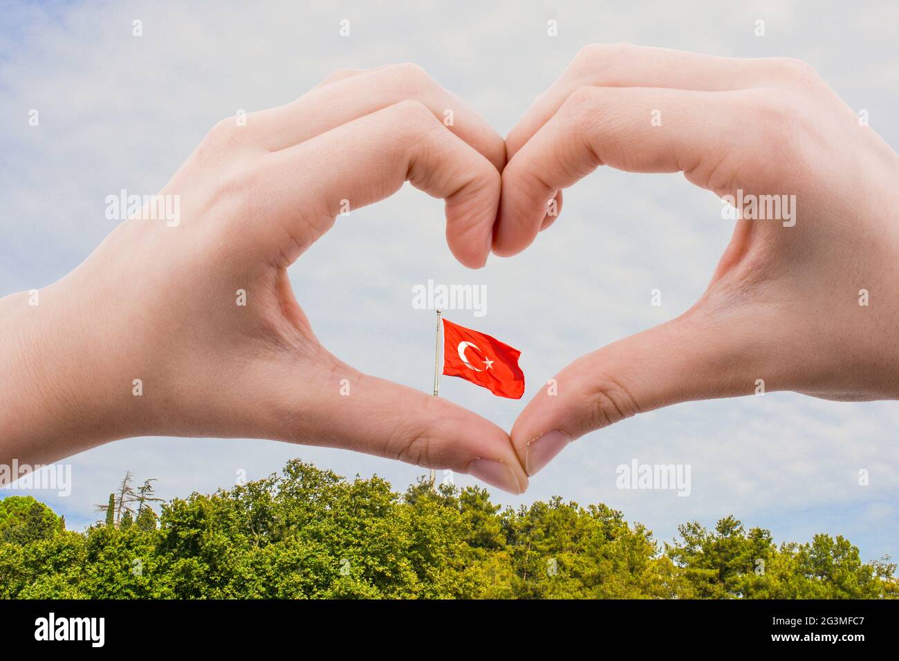 Flag of atata rk hi-res stock photography and images - Alamy