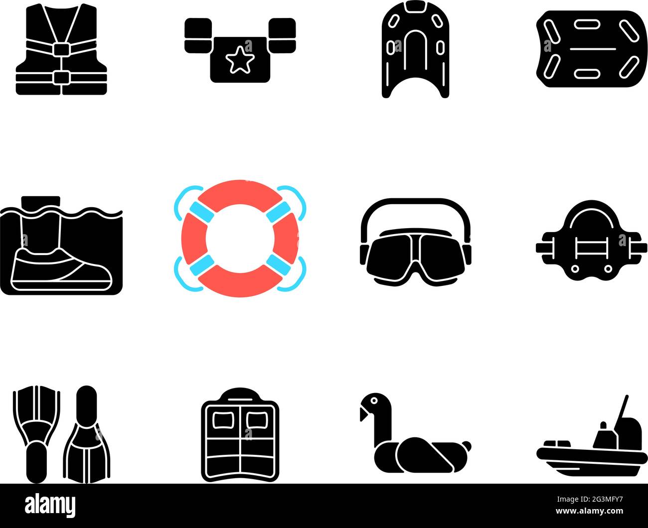 Child floating water safety Cut Out Stock Images & Pictures - Alamy