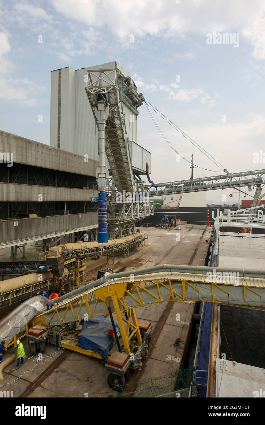 View of Tuzla Shipyard in Istanbul, Turkey Stock Photo - Alamy