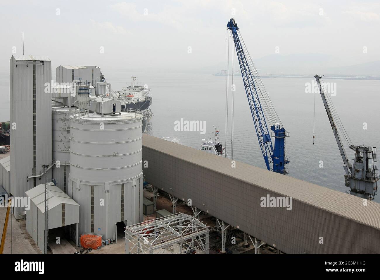 View of Tuzla Shipyard in Istanbul, Turkey Stock Photo - Alamy