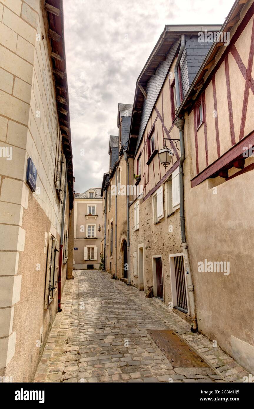 Angers france old town hi-res stock photography and images - Alamy