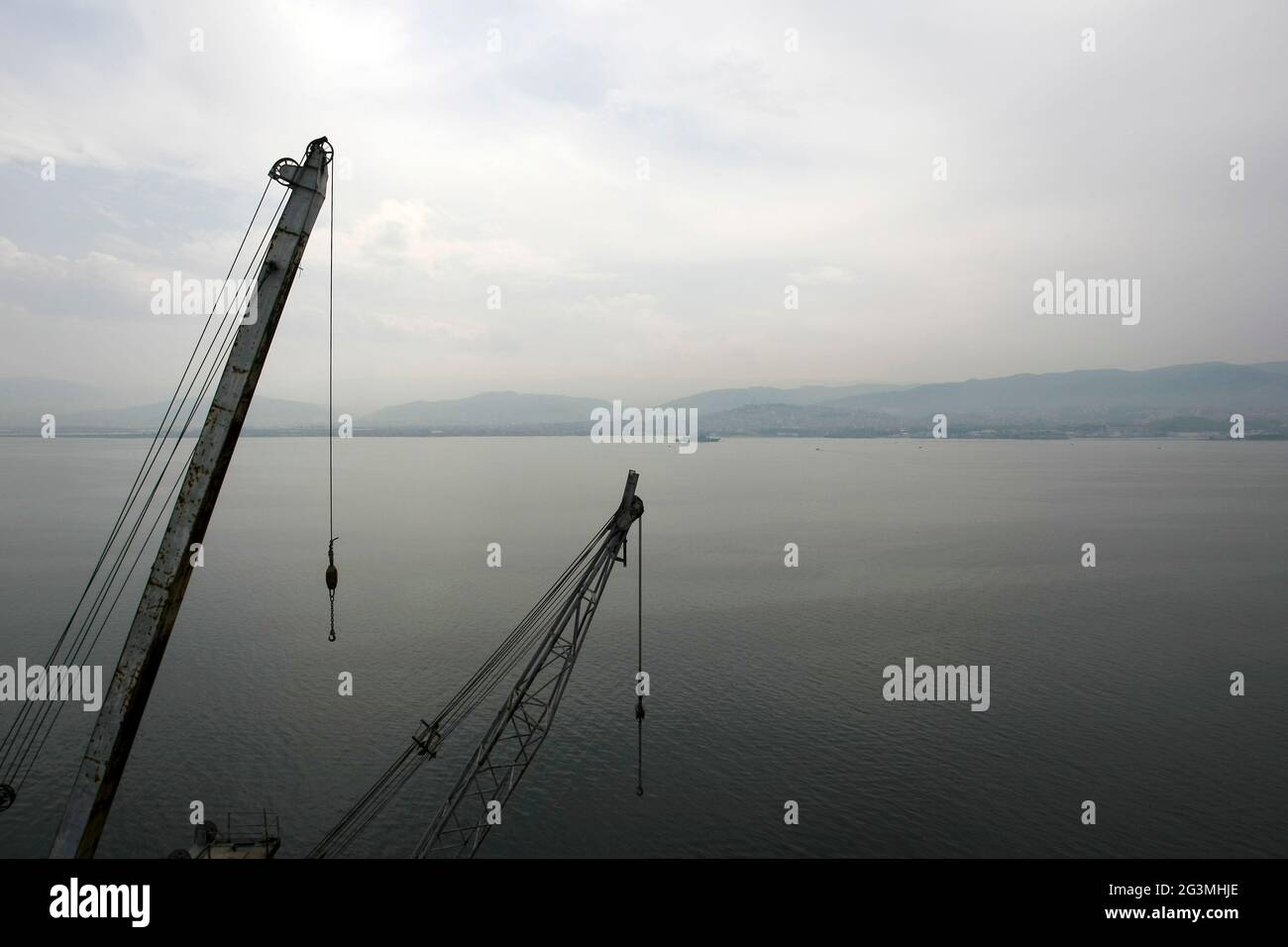 View of Tuzla Shipyard in Istanbul, Turkey Stock Photo - Alamy