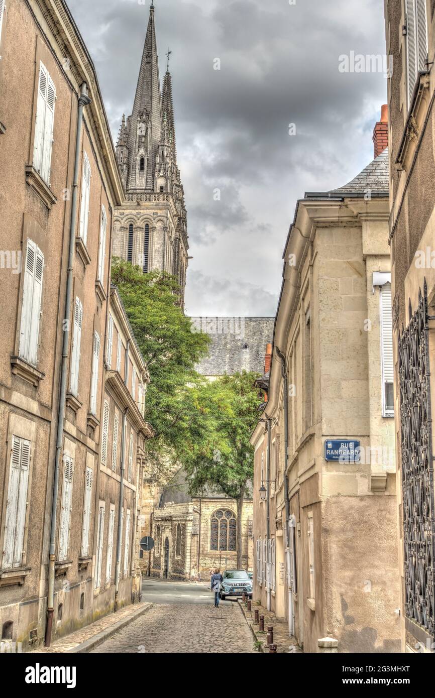 Angers, France, HDR Image Stock Photo - Alamy