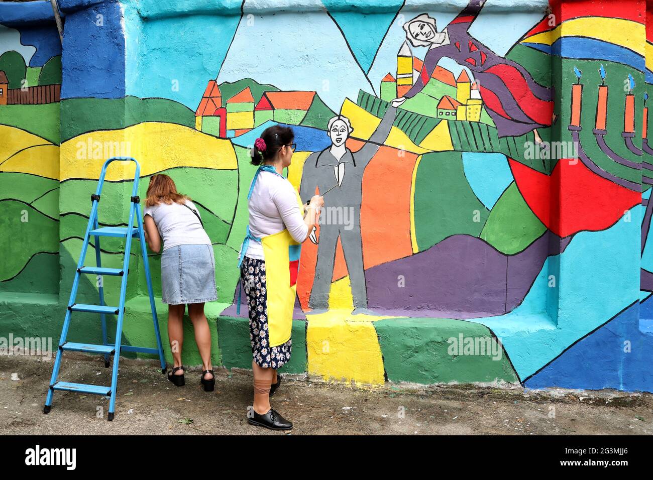 The promenade marc chagall hi-res stock photography and images - Alamy