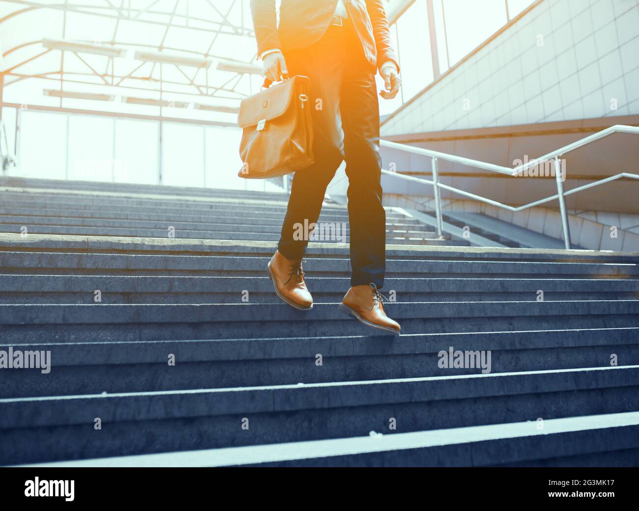 Walking the stairs hi-res stock photography and images - Alamy
