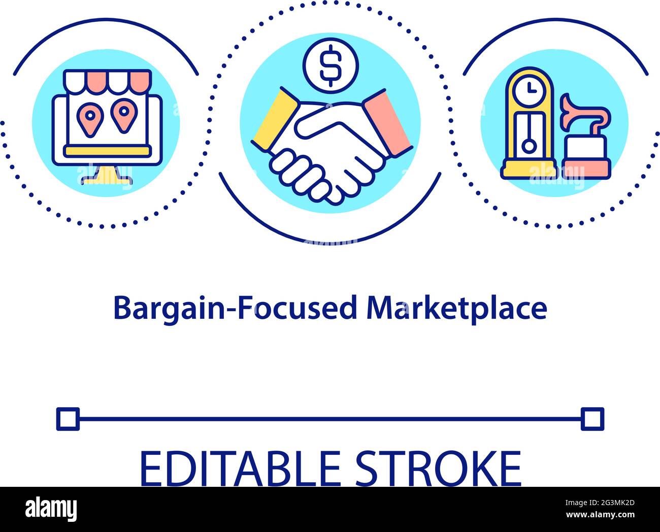 Bargain shop logo Stock Vector Images - Alamy