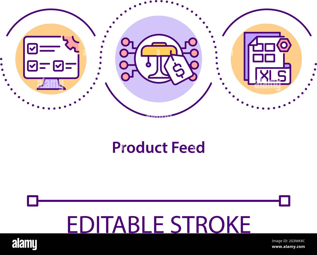 Feed platform Stock Vector Images - Alamy