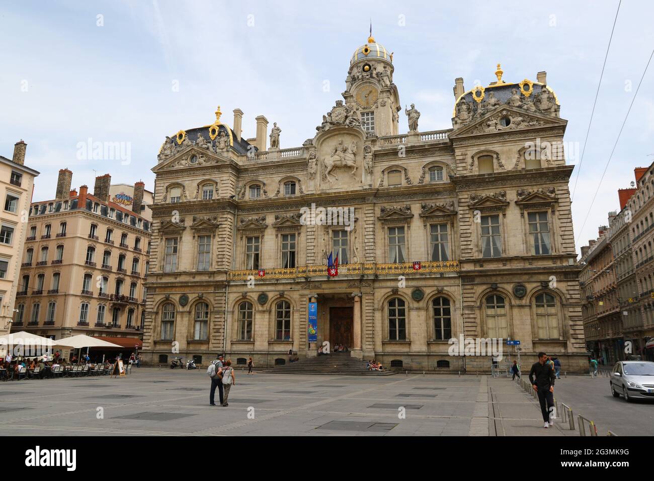 FRANCE RHONE (69) LYON. TOWN HALL PLACE OF TERREAUX Stock Photo - Alamy