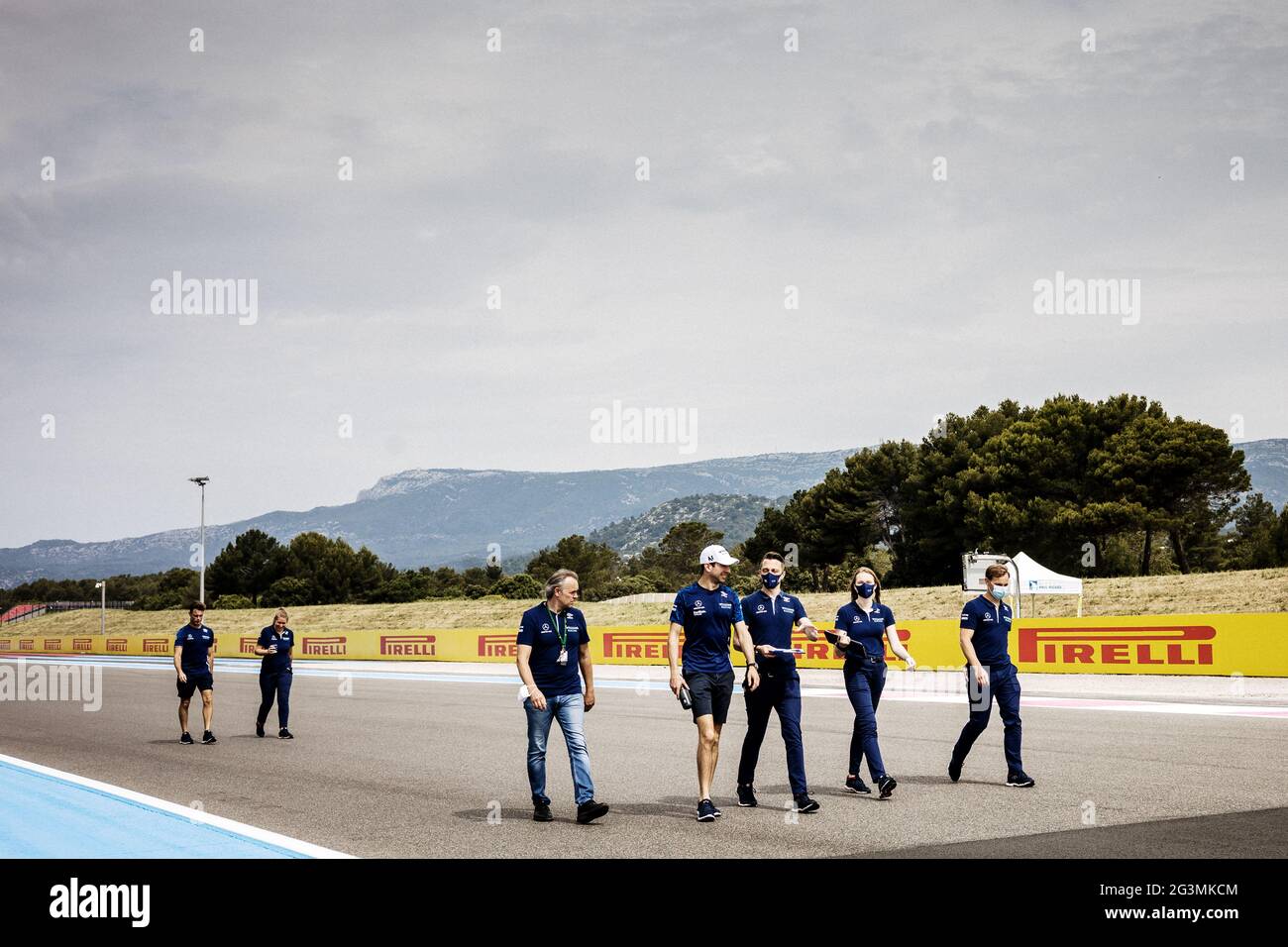 Paul Ricard, France. 17th June 2021. Nicholas Latifi (CDN) Williams ...