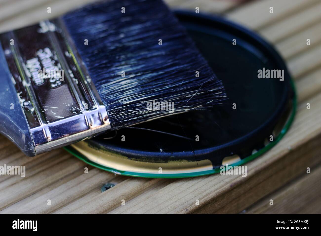 Grey paint brush hi-res stock photography and images - Alamy