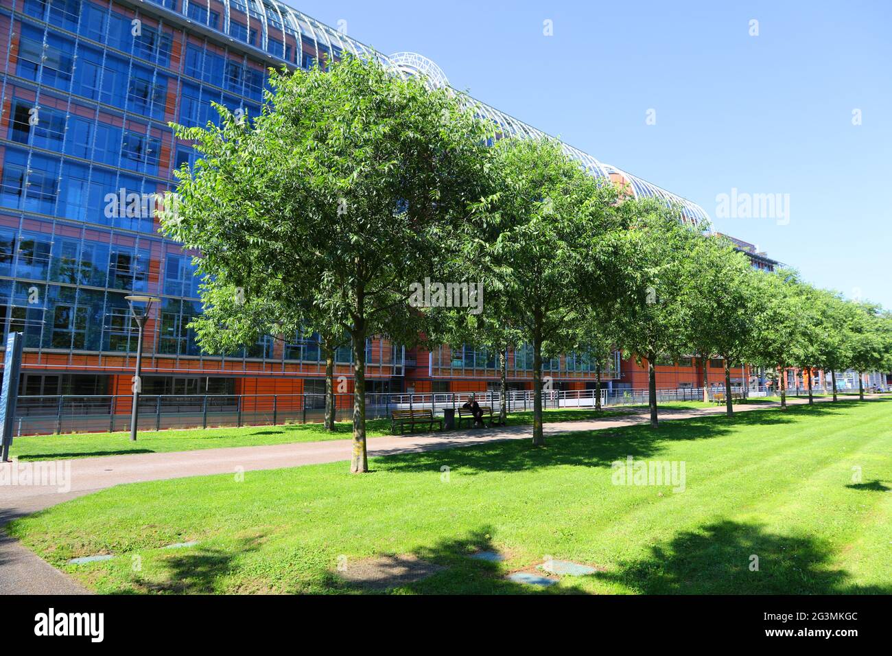 FRANCE. RHONE (69) LYON. CITE INTERNATIONALE. CONVENTION CENTER Stock ...