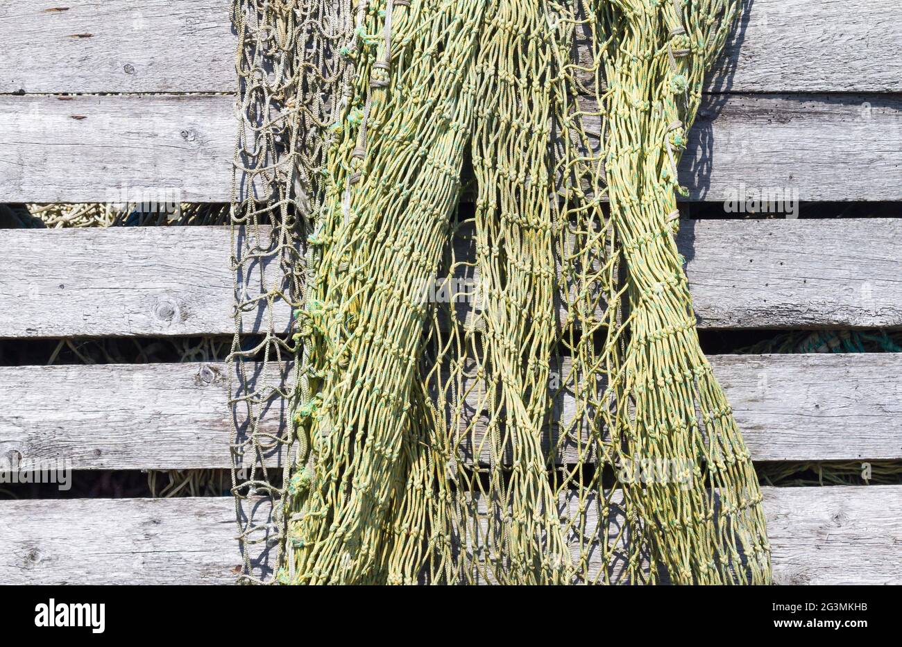 Old fishing net Stock Photo - Alamy