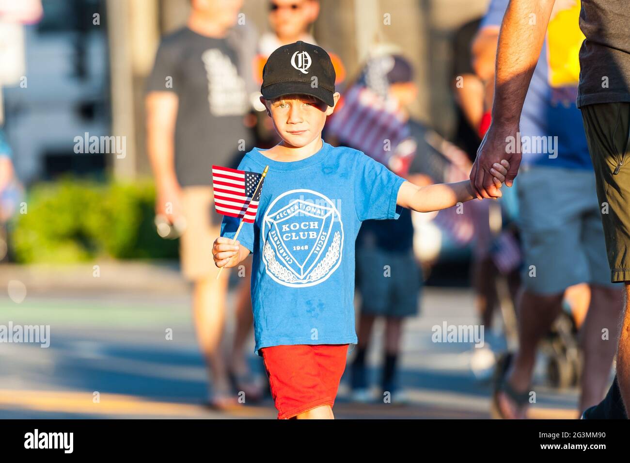 Quincy, Massachusetts, 2021 Quincy Flag Day Parade, 70th Anniversary ...