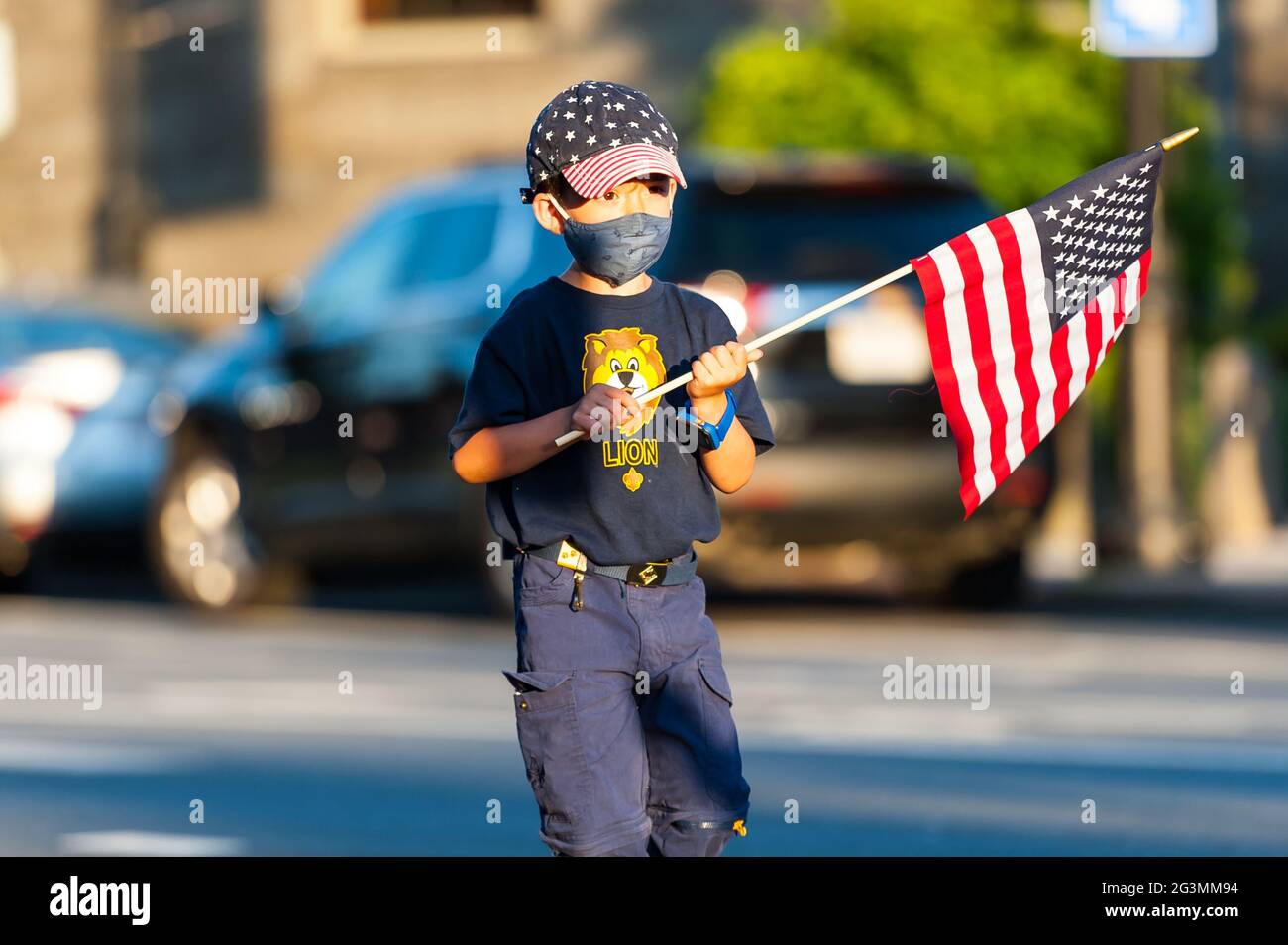 Quincy, Massachusetts, 2021 Quincy Flag Day Parade, 70th Anniversary ...