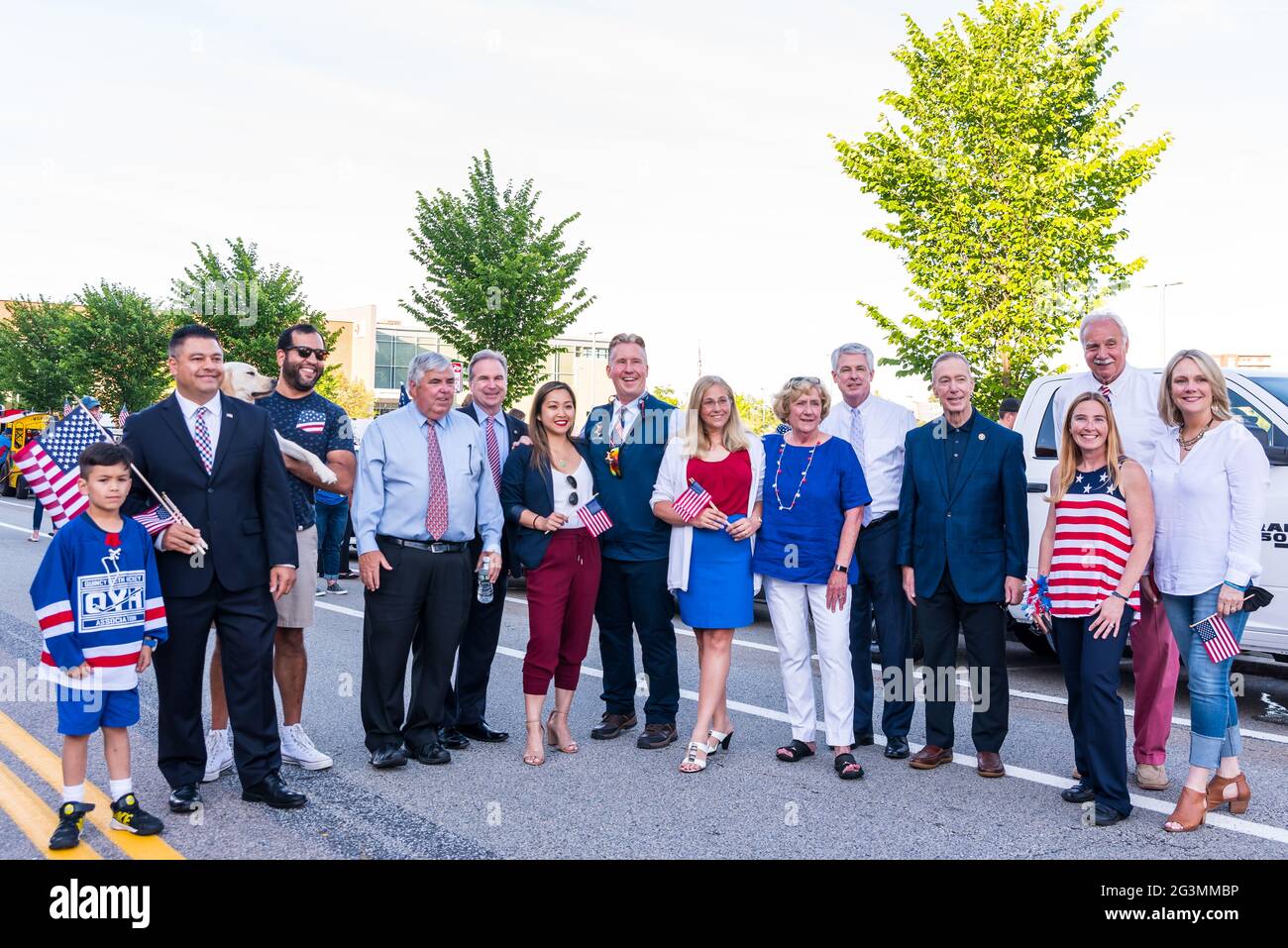 Quincy, Massachusetts, 2021 Quincy Flag Day Parade, 70th Anniversary ...