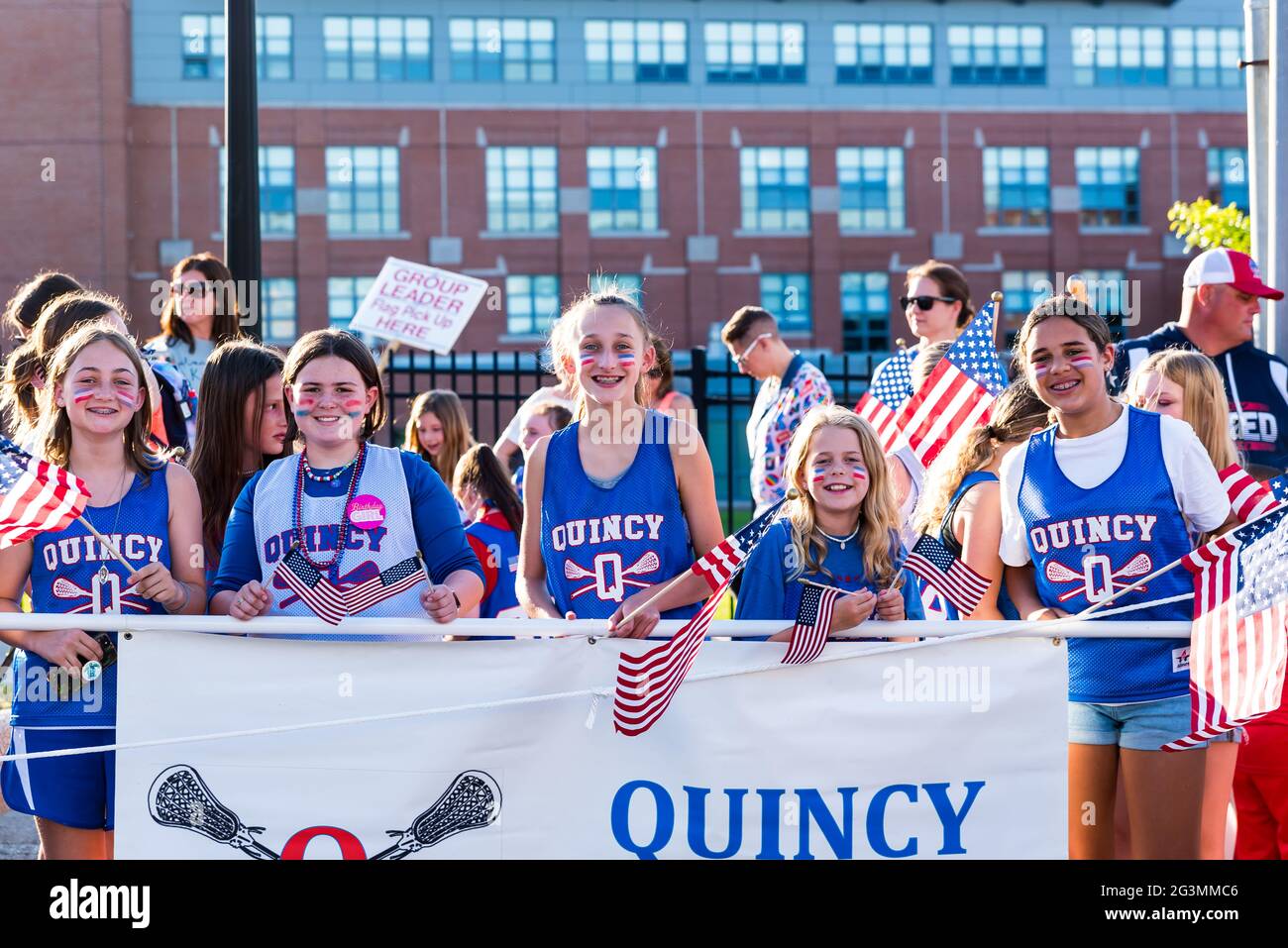 Quincy, Massachusetts, 2021 Quincy Flag Day Parade, 70th Anniversary ...