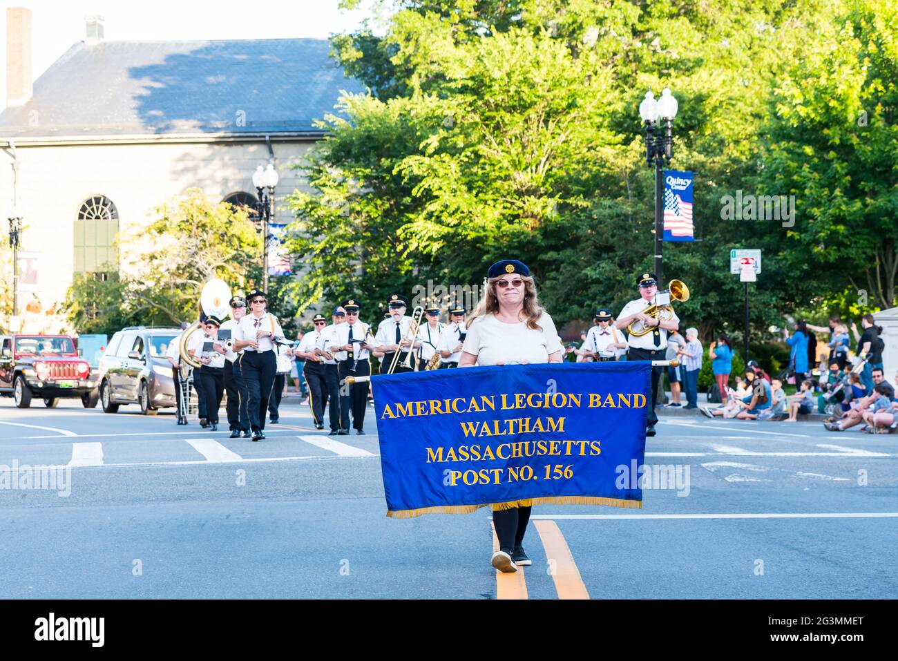 Quincy, Massachusetts, 2021 Quincy Flag Day Parade, 70th Anniversary ...