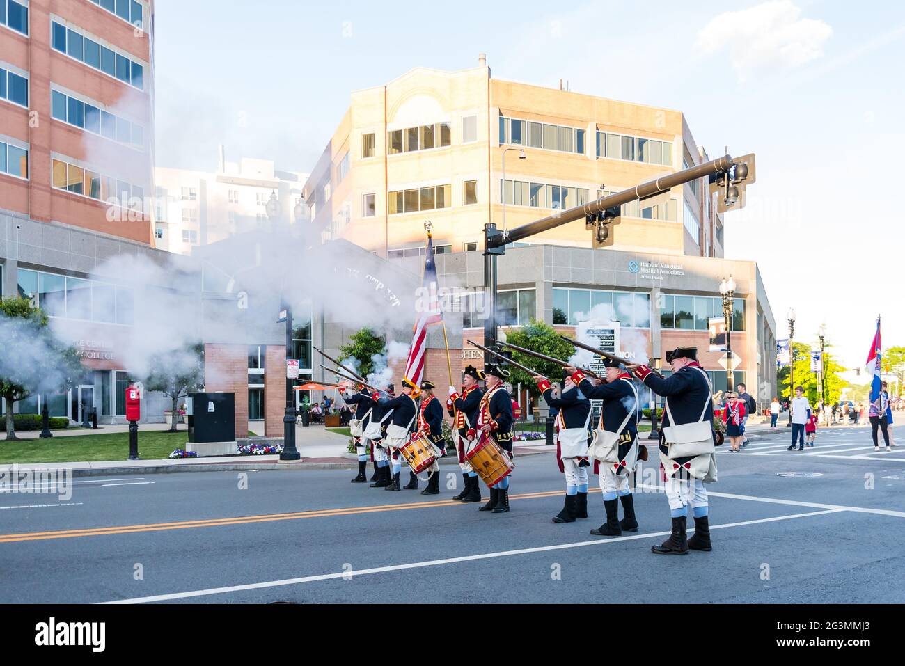 70th annual flag day parade hi-res stock photography and images - Alamy