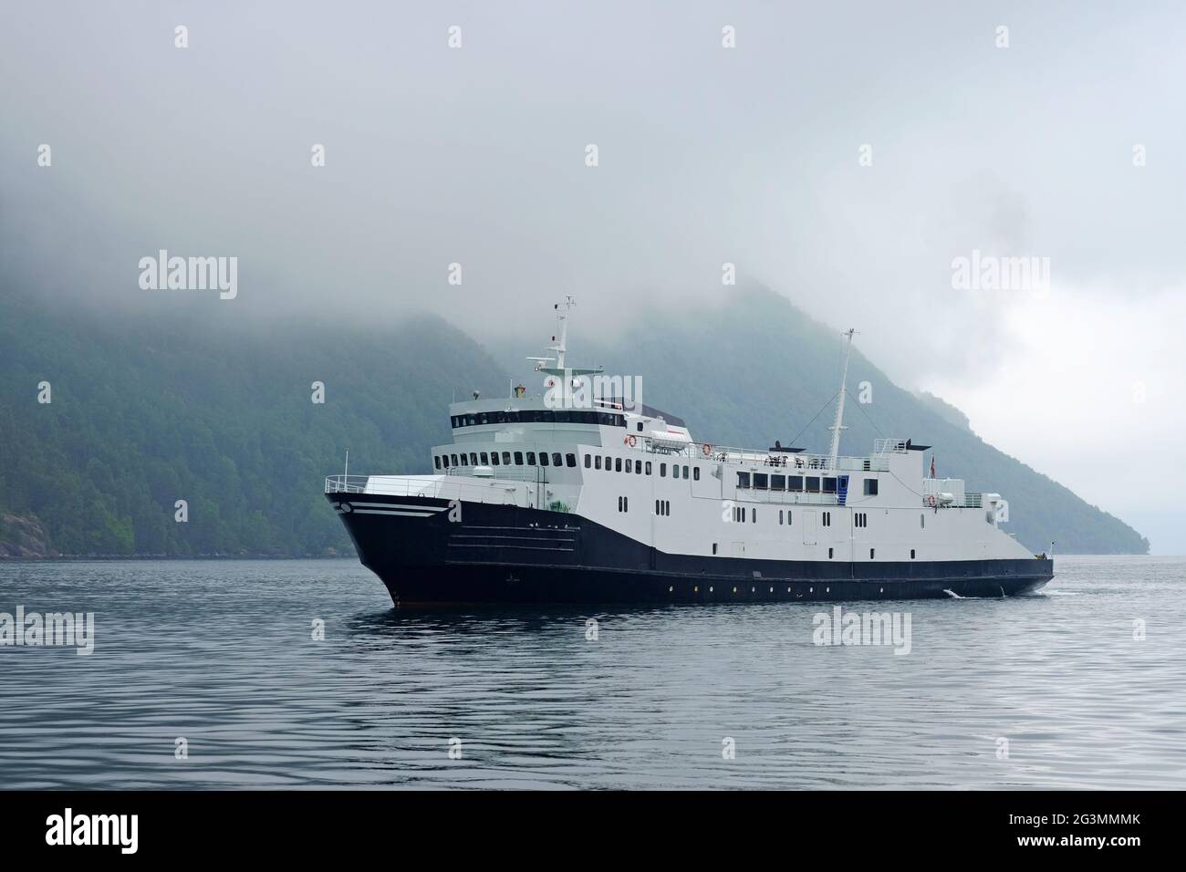 Cruise Ship, Cruise Liners On Hardanger fjorden, Norway Stock Photo - Alamy