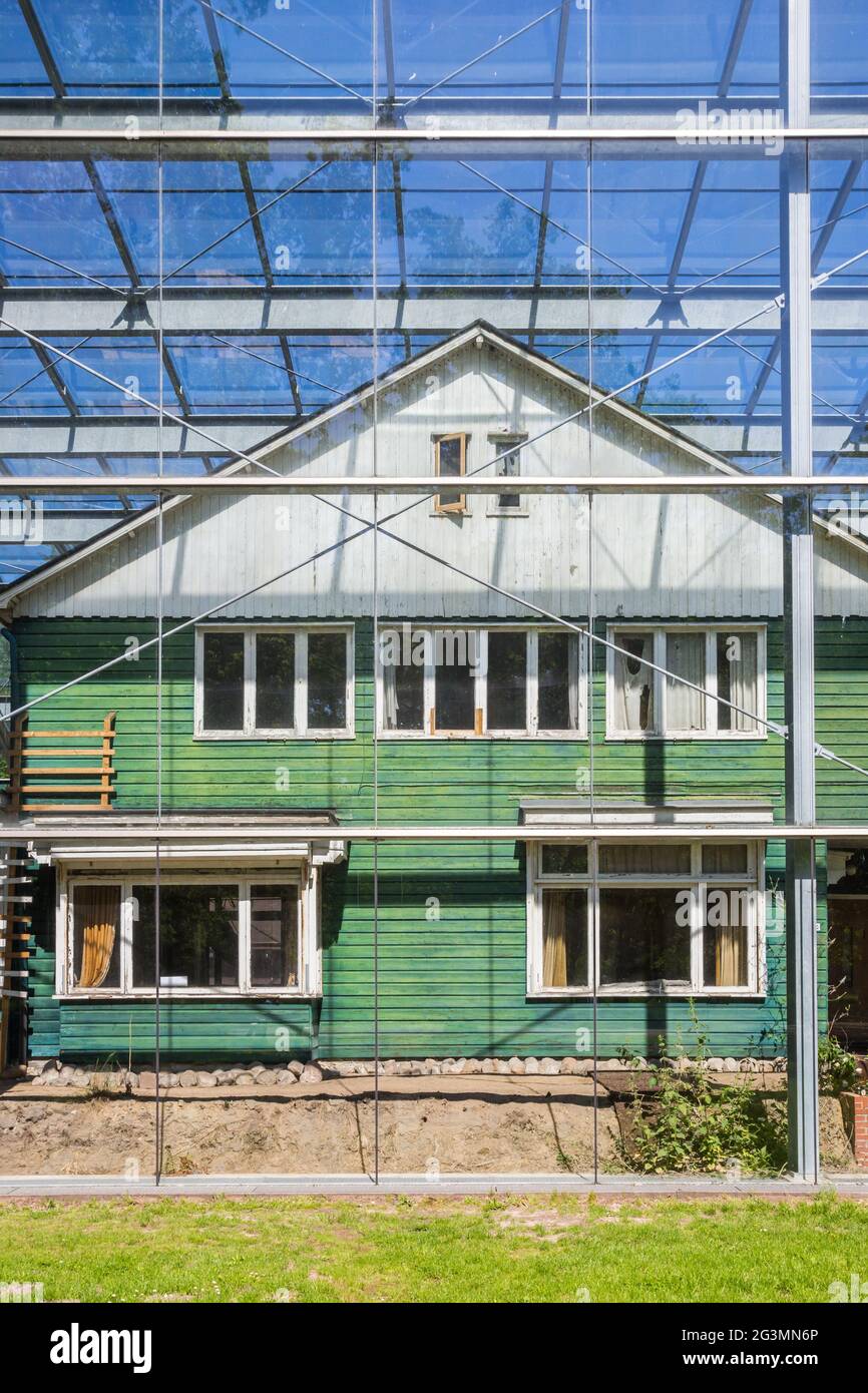 House of the camp commander in former world war II camp Westerbork ...