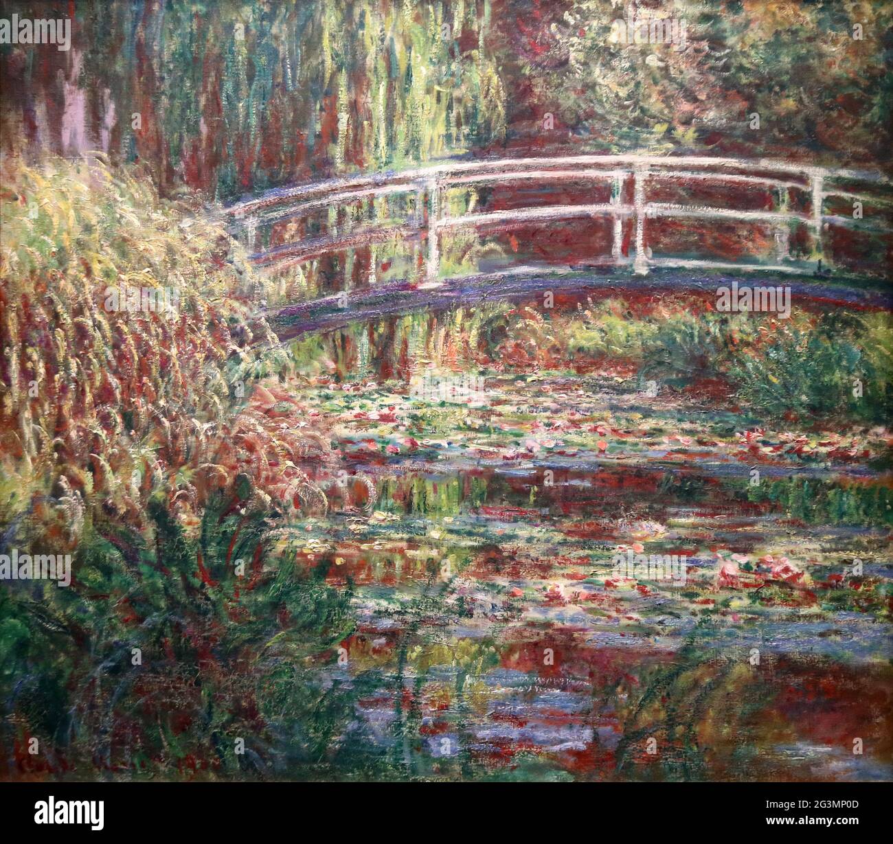 FRANCE PARIS (75) ORSAY MUSEUM, CLAUDE MONET, THE WOMAN UMBRELLA ...