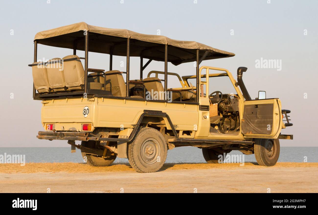 Game drive vehicle Stock Photo - Alamy