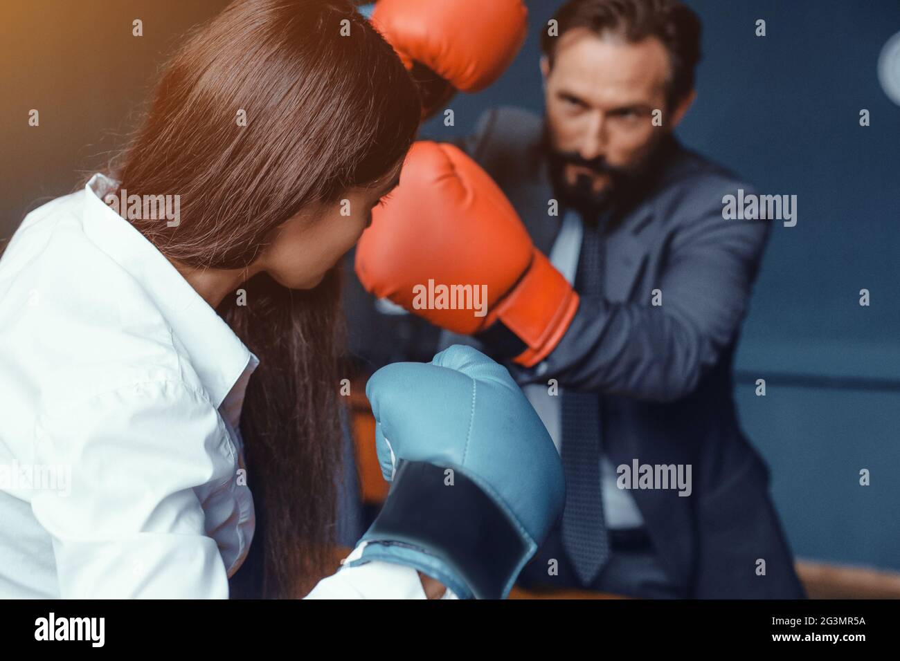 Ready to fight for success Stock Photo - Alamy