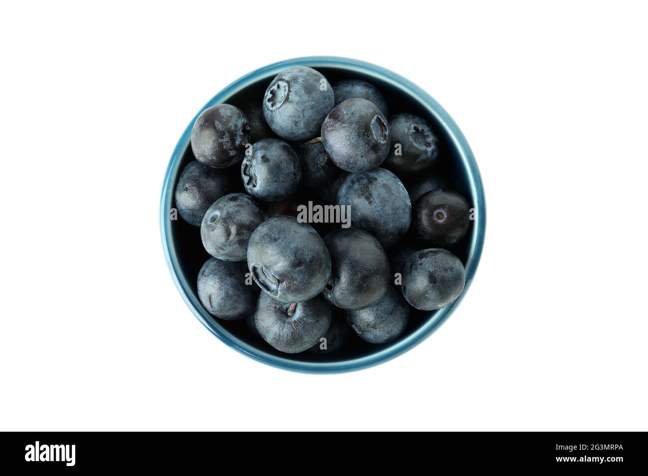 Fresh delicious blueberry isolated on white background Stock Photo - Alamy