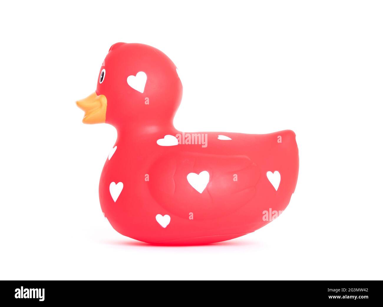 Large red rubber duck Stock Photo - Alamy