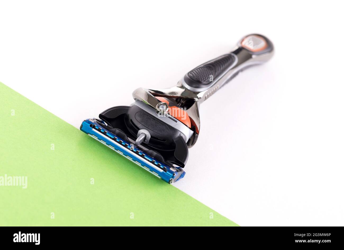 Modern razor isolated Stock Photo - Alamy