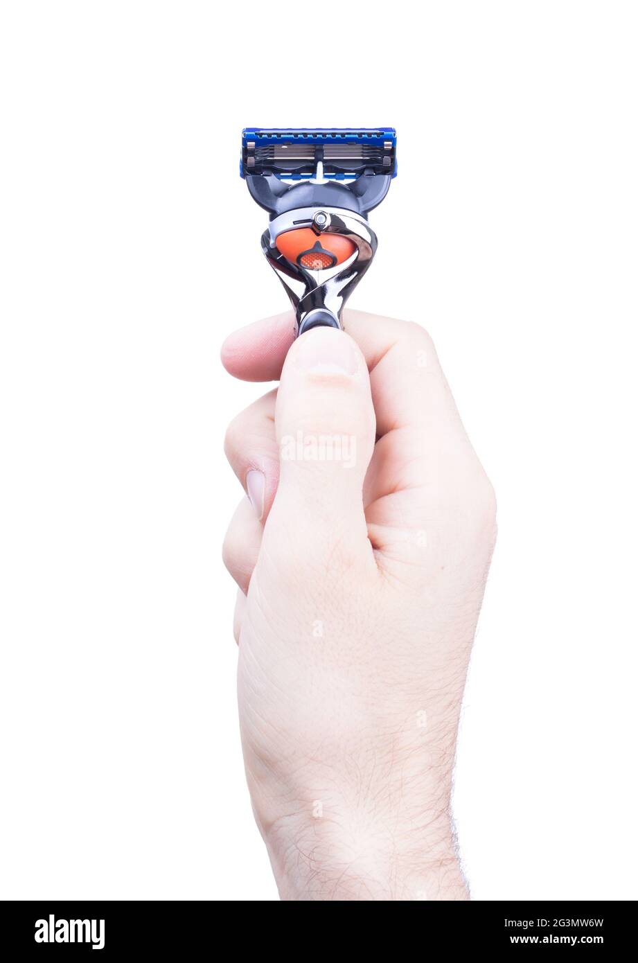 Modern razor isolated Stock Photo - Alamy