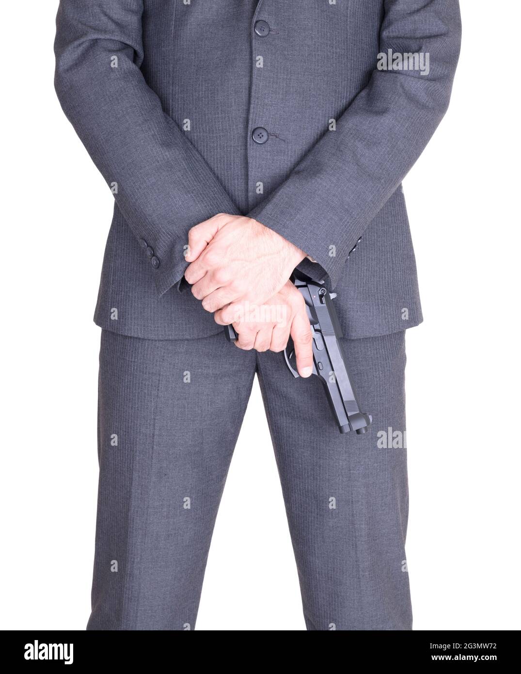 Man holding handgun side hi-res stock photography and images - Alamy