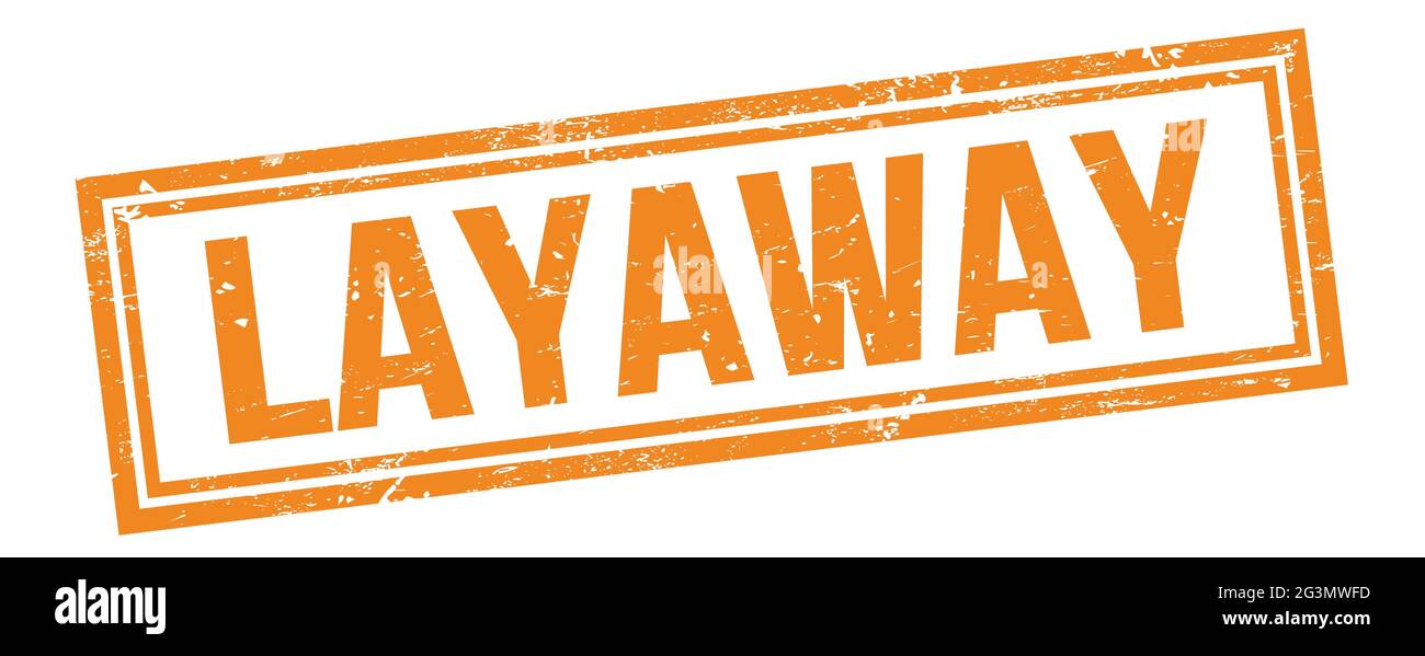 Layaway stamp hi-res stock photography and images - Alamy