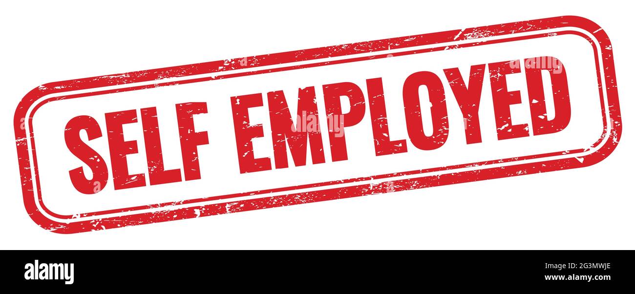 Self employed stamp hi-res stock photography and images - Alamy