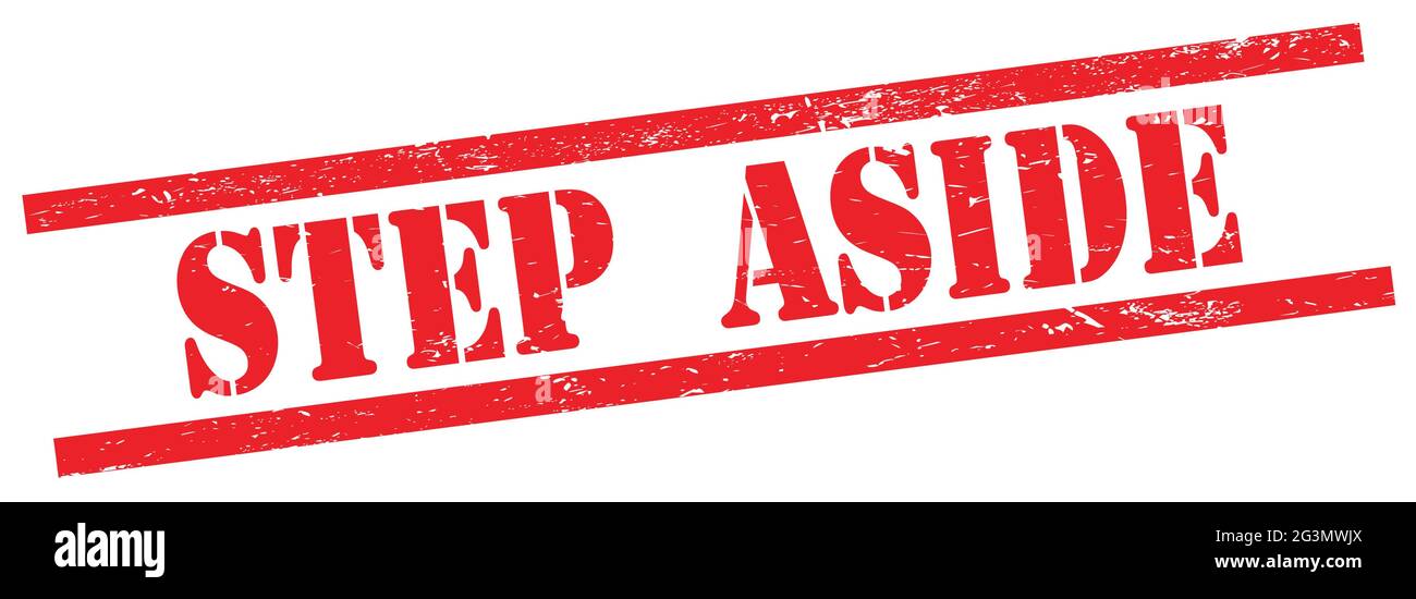 Step aside stamp hi-res stock photography and images - Alamy