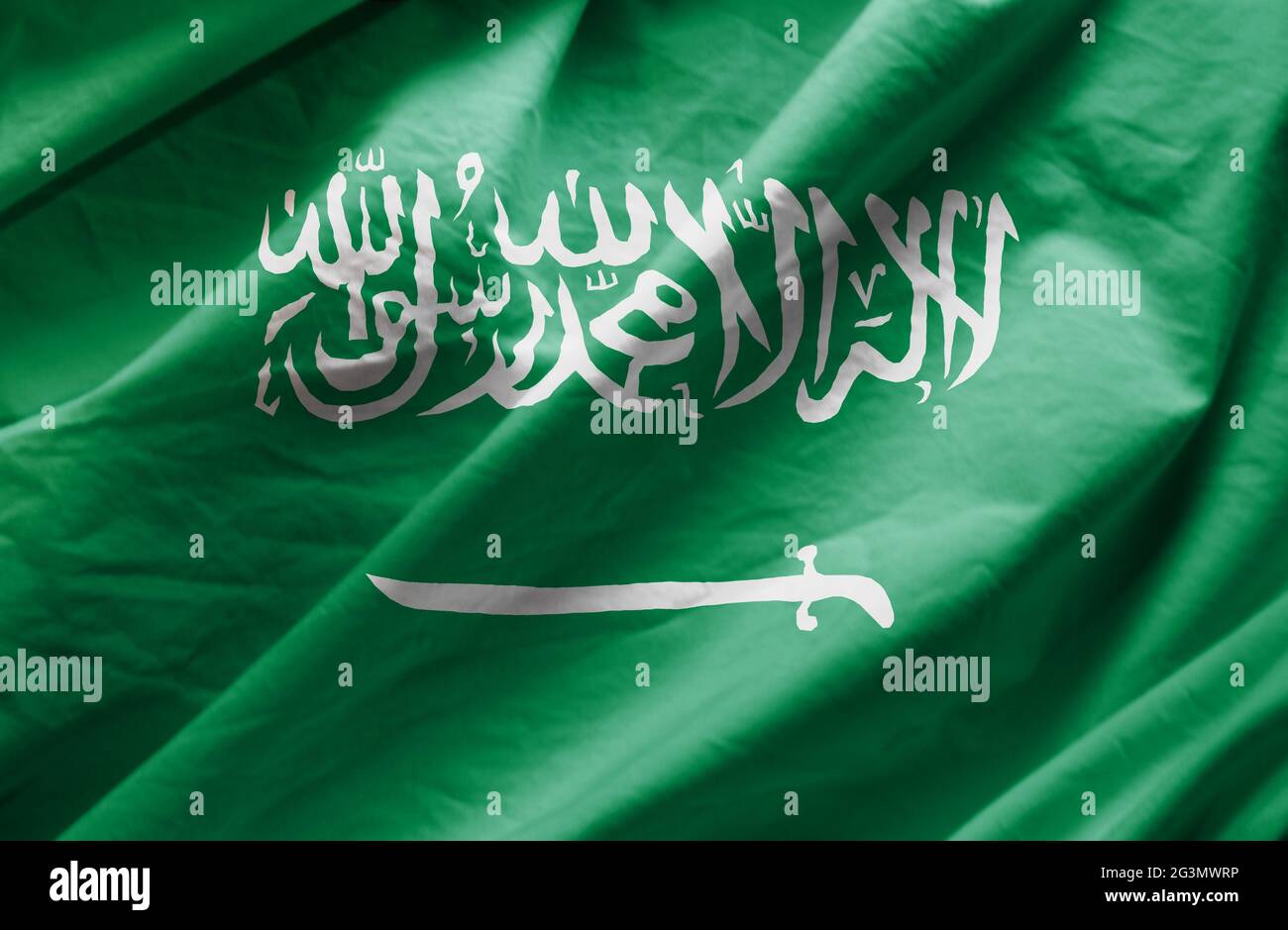 Saudi arabia flag pole hi-res stock photography and images - Alamy