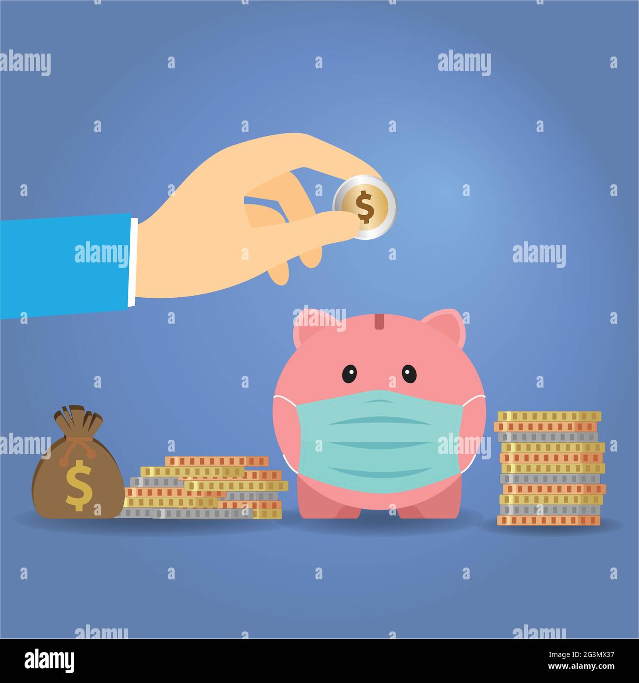 Mask bank Stock Vector Images - Alamy