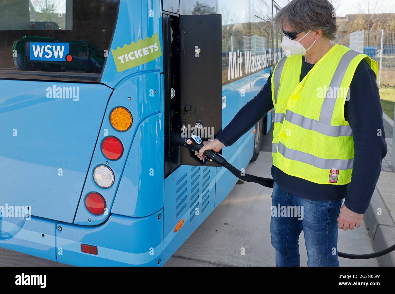 "31.03.2021, Herten, North Rhine-Westphalia, Germany - Wuppertal ...