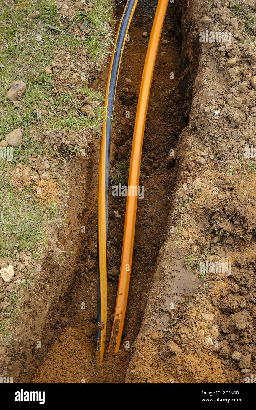 Cable laying systems hi-res stock photography and images - Alamy