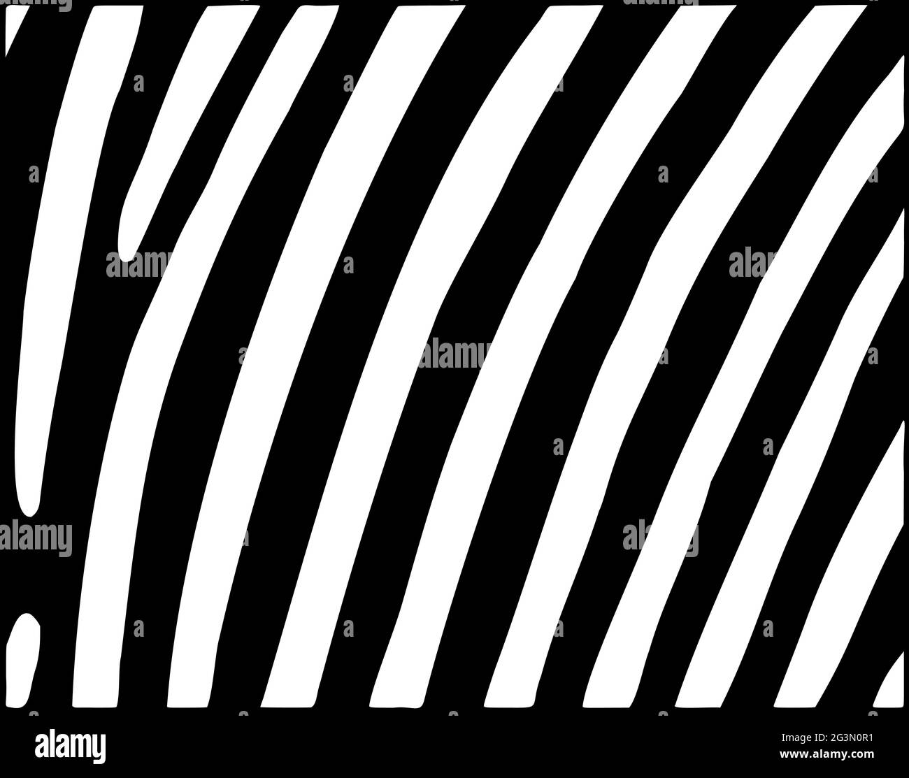 Vector illustration of a black and white zebra print Stock Vector Image ...