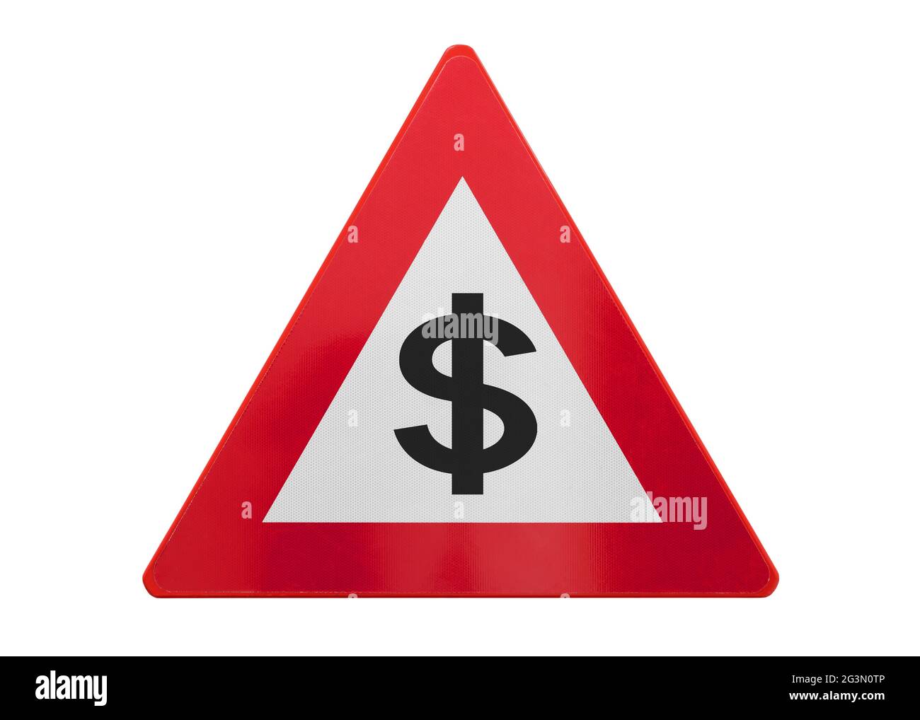 Traffic sign isolated Stock Photo - Alamy