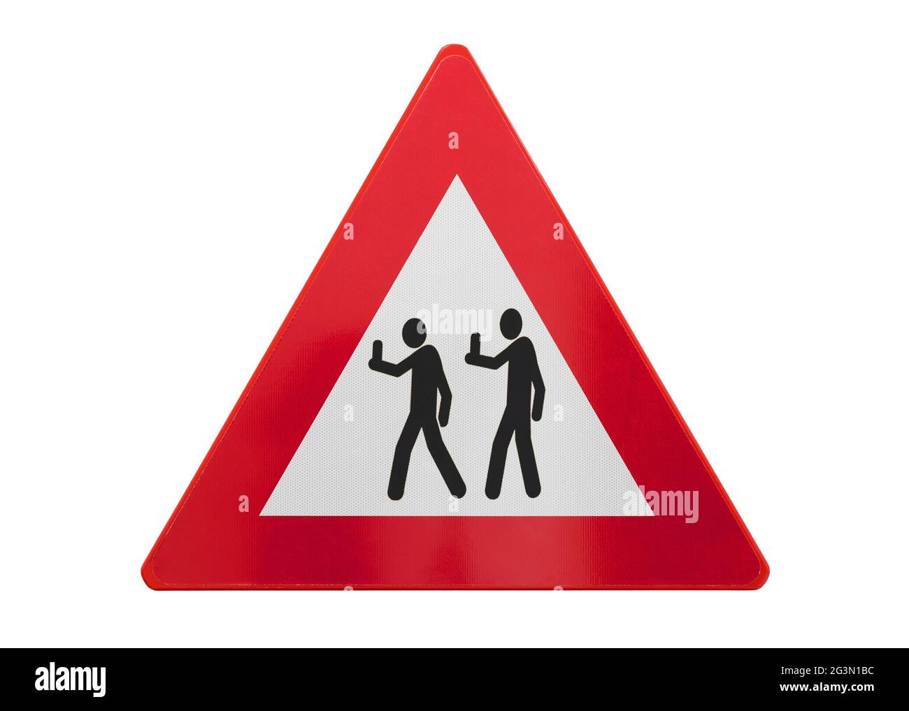 Mobile traffic sign Cut Out Stock Images & Pictures - Alamy