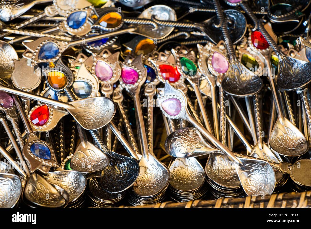 Vintage teaspoon hi-res stock photography and images - Alamy