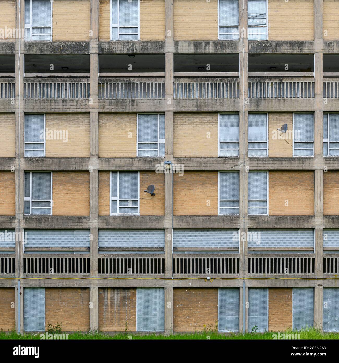 Park Hill estate in Sheffield, to replace Victorian slums. Before Urban ...